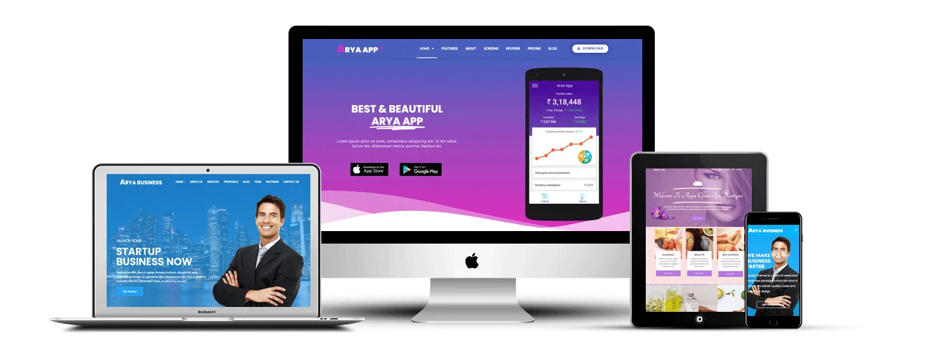 Arya Multipurpose Pro Themes - EverestThemes - Best Free & Premium ...