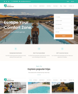 How To Create a Travel Booking Website with WordPress for Free? - EverestThemes - Best Free ...